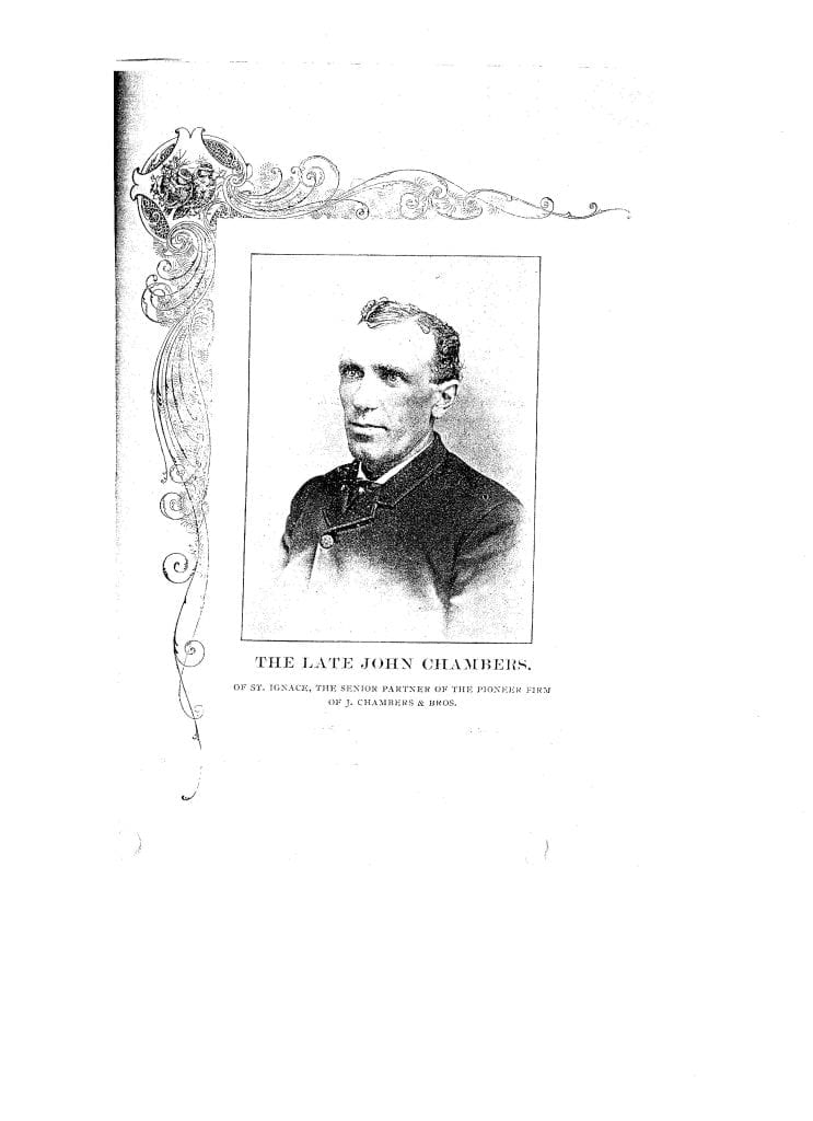 History Tidbits- John Chambers - St. Ignace Public Library